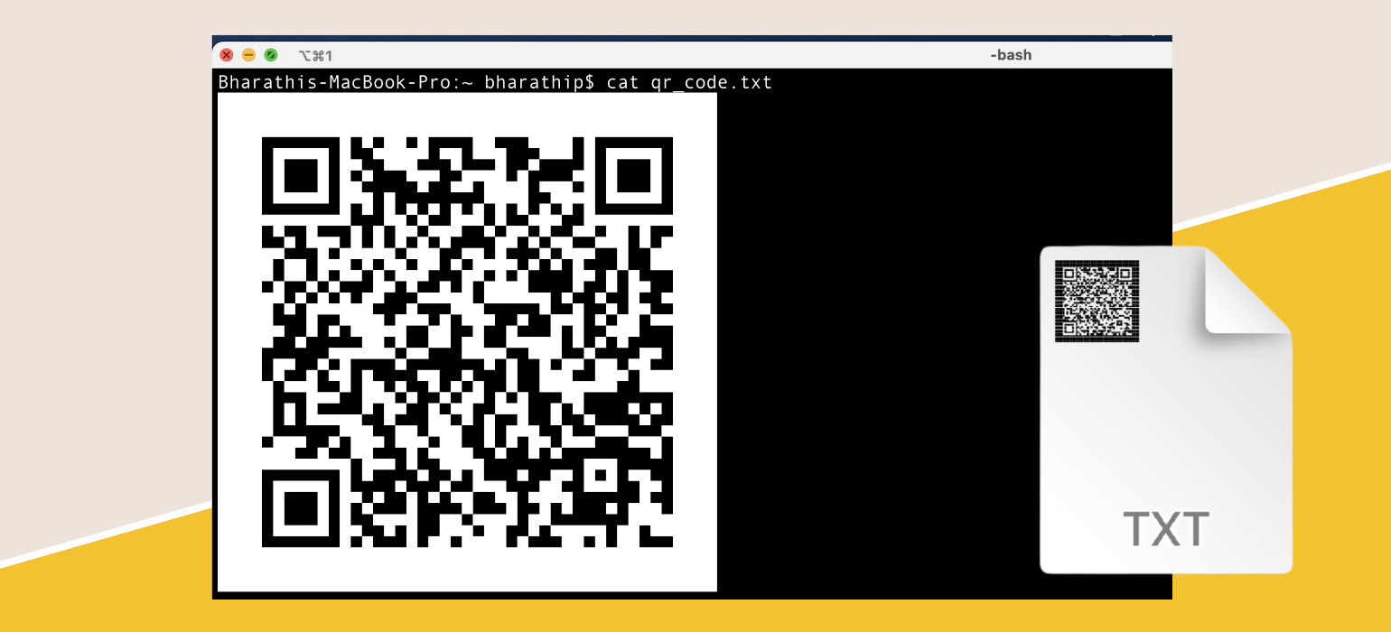 Generating TOTP QR Codes As Unicode Text From The Command Line